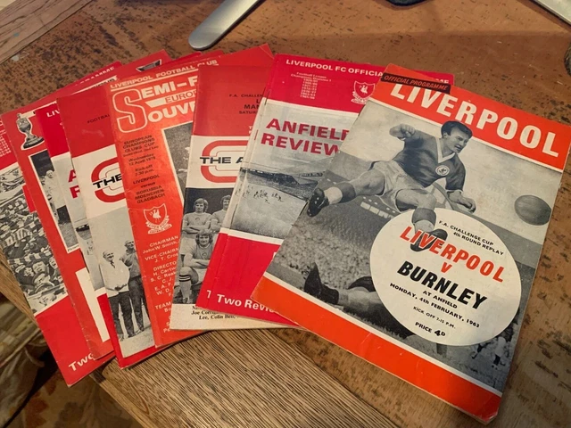 LIVERPOOL HOME PROGRAMMES 1960s 1970s and 1980s choose from list £2.99 ...