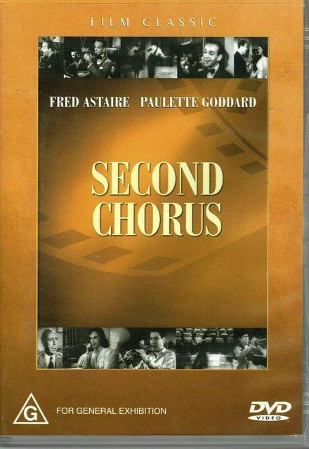 SECOND CHORUS : 2004 DVD - Fred Astaire 1940 Film £3.52 - PicClick UK