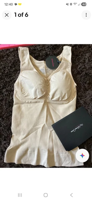 WOMAN OCEAN Cami Shaper Classic 010 BEIGE NWT - WOMANS LARGE £13.69 ...