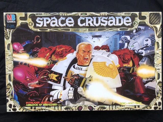 GAMES WORKSHOP MILTON Bradley Space Crusade Complete - VGC - Feldherr ...