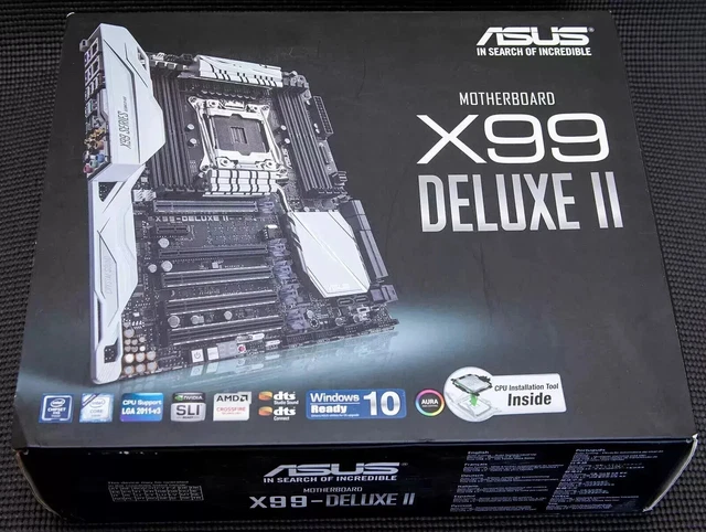 ASUS X99-DELUXE II WI-FI Intel LGA2011-3 ATX Motherboard *BOXED & FULLY ...