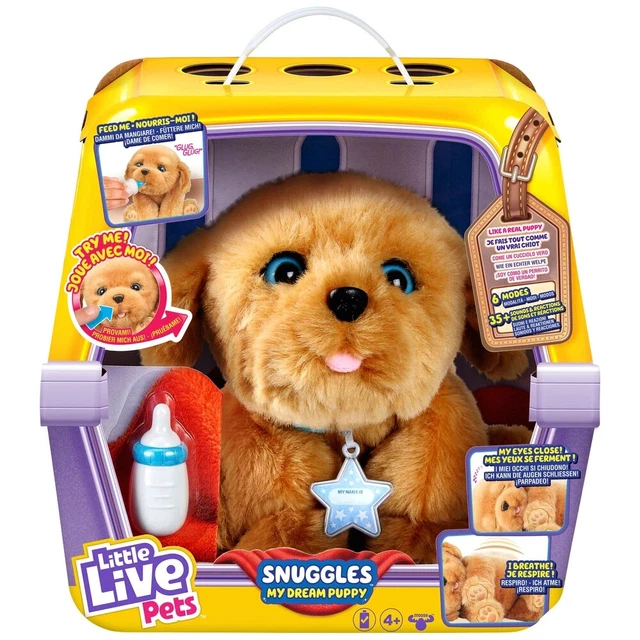 LITTLE LIVE PETS Snuggles My Dream Puppy Electronic Pet New Interactive ...