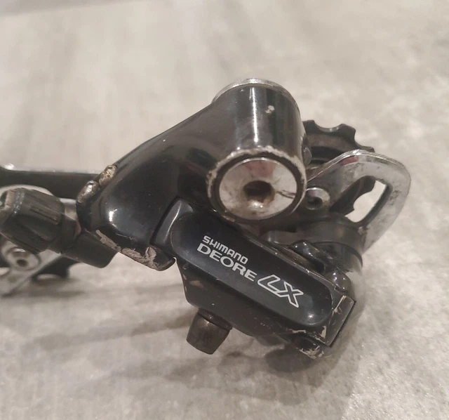 VINTAGE SHIMANO DEORE LX RD-M560 Rear Derailleur Long Cage MTB 90s Black Bike $41.50 - PicClick AU