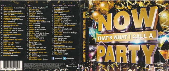 NOW THAT'S WHAT I CALL A PARTY - 3CD Album (2014) Digipak *FREE UK ...
