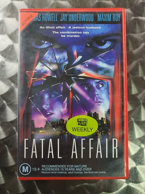 FATAL AFFAIR - VHS Movie - Video Tape - Big Box Ex Rental RARE $18.60 ...