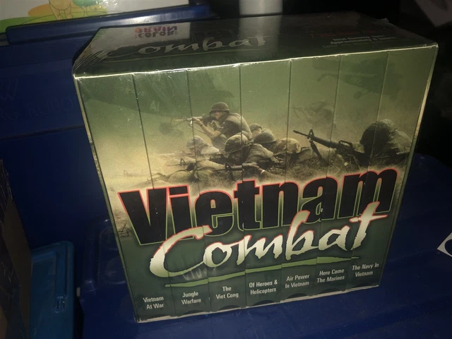 VIETNAM COMBAT BOX Set of 7 VHS Tapes 1965-1975 US History Documentary ...