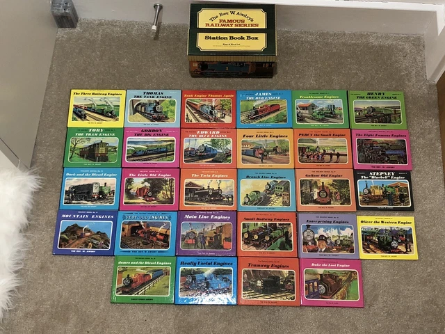 THOMAS THE TANK Engine FAMOUS RAILWAY SERIES | Book box | 26 Hard back ...