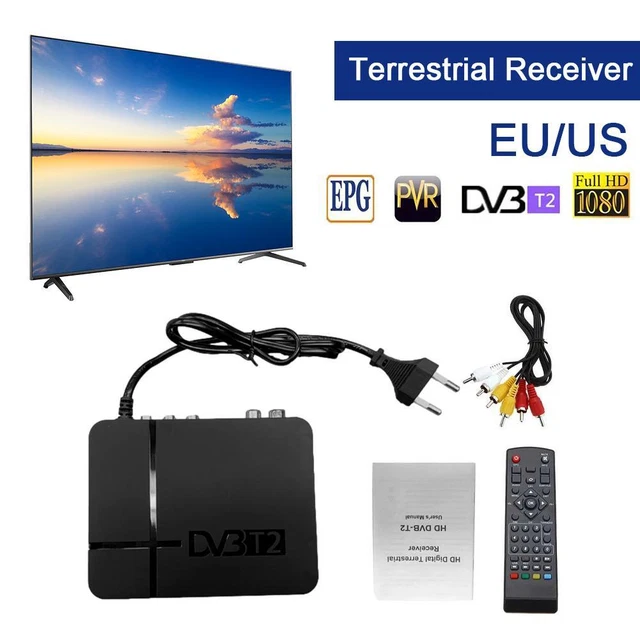 HIGH DEFINITION DIGITAL Terrestrial Receiver DVB-T2 STB Set TV Box HD ...