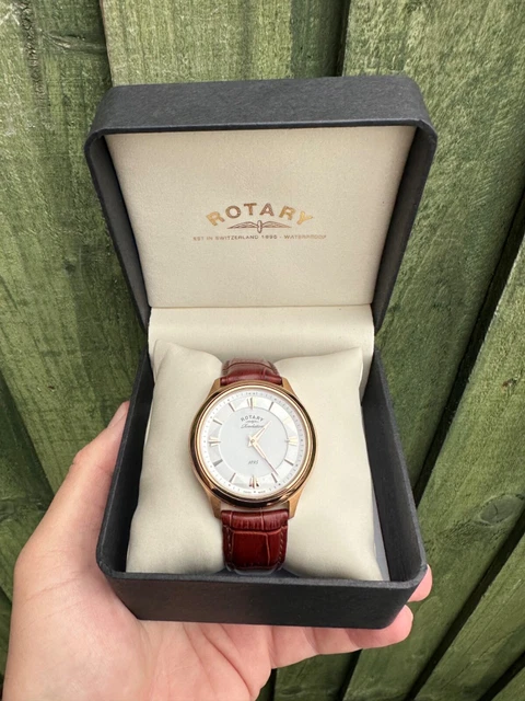 NEW OLD STOCK Gents Stunning Rotary Revelation Reversible Dial Watch £ ...