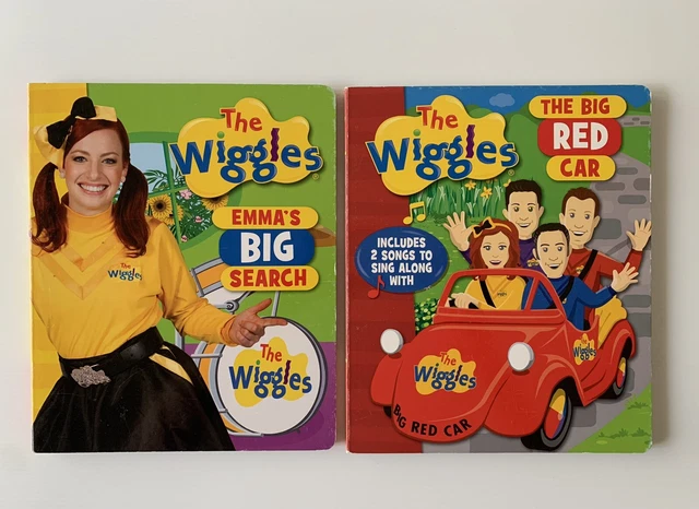 THE WIGGLES BUNDLE - 3 x Board Books and Plush - Big Red Car, Emmas Big ...