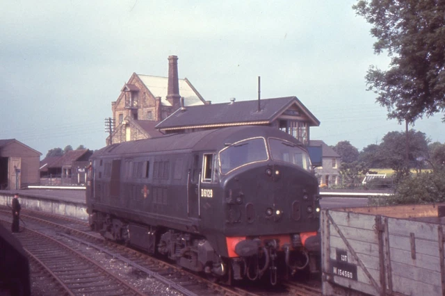 35MM RAILWAY SLIDE: COLOUR-RAIL: DE 689: CLASS 21: D6129 £2.00 ...