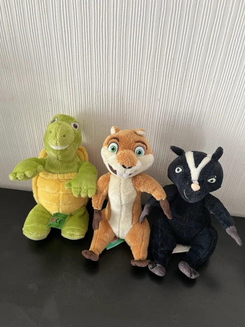 DREAMWORKS OVER THE Hedge Plush Bundle Verne, Hammy And Stella £17.20 ...