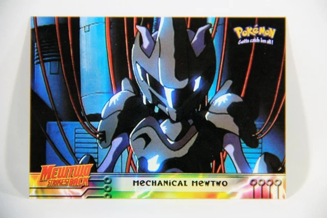 POKÉMON CARD FIRST Movie #6 Mechanical Mewtwo - Blue Logo 1st Print ENG ...