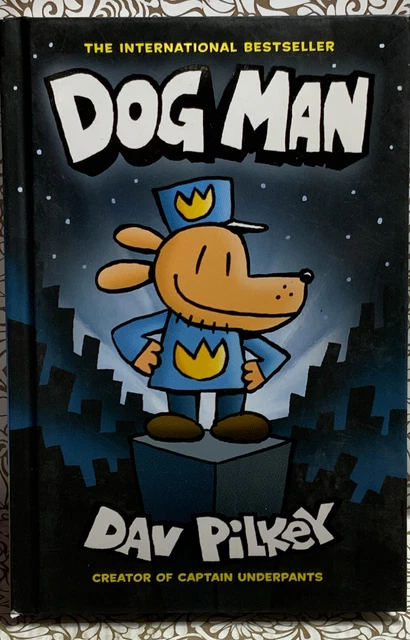 DOG MAN HARDBACK Books (#1-9) par Dav Pilkey The Creator Of Captain ...