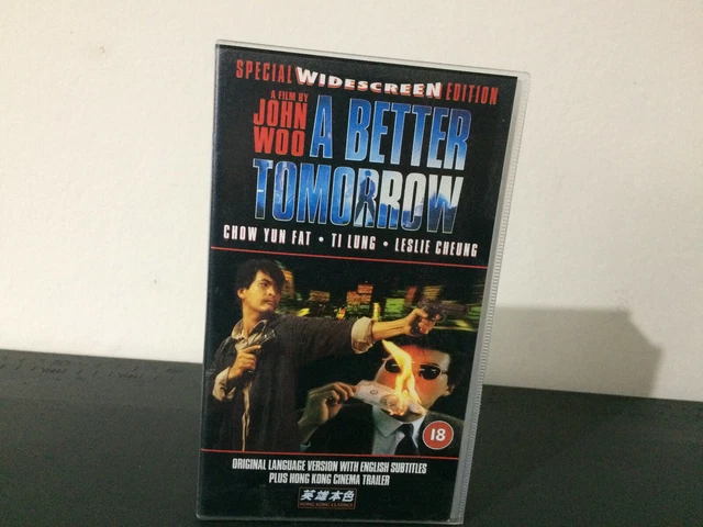A BETTER TOMORROW VHS Tape - Ninja Martial Arts Hong Kong Classics £7. ...
