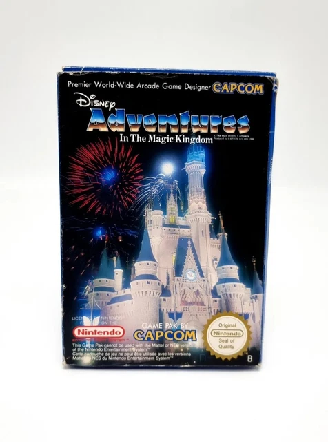 DISNEY ADVENTURES IN The Magic Kingdom Nintendo NES FRA EUR 25,00 ...