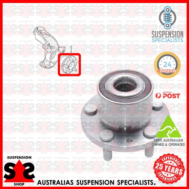 FRONT AXLE LEFT Or Right Wheel Hub Suit LAND ROVER Freelander 2 2.2 TD4 4x4 EUR 125,05 - PicClick FR