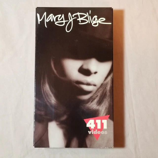 MARY J. BLIGE What's The 411 Music Videos & LIVE Film VHS Video NOT CD ...