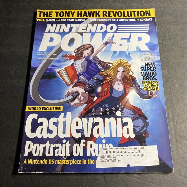 NINTENDO POWER MAGAZINE: Castlevania Portrait of Ruin - without Poster ...