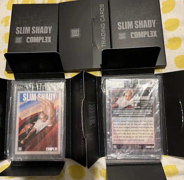 EMINEM X COMPLEX GAS Death Of Slim Shady Trading Card Collectable RARE ...