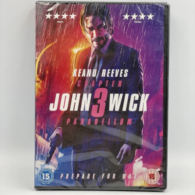 JOHN WICK: CHAPTER 3 - Parabellum [DVD] Keanu Reeves • UK R2 • New & Sealed £3.99 - PicClick UK