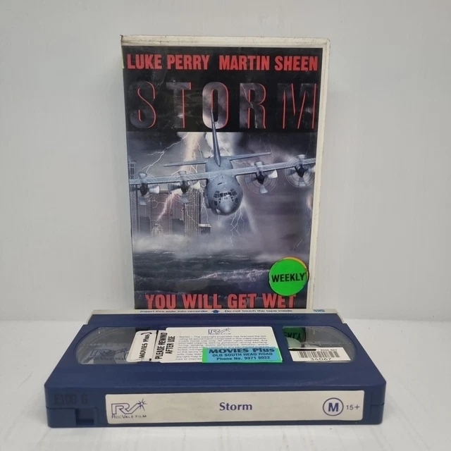 STORM VHS - Luke Perry, Martin Sheen $30.00 - PicClick AU