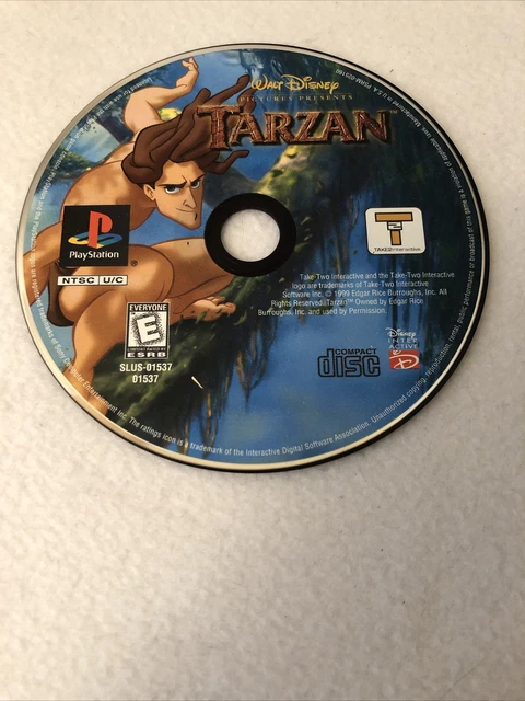 DISNEY'S TARZAN VIDEO Game PS1 Playstation 1 - GAME DISC ONLY £4.46 ...