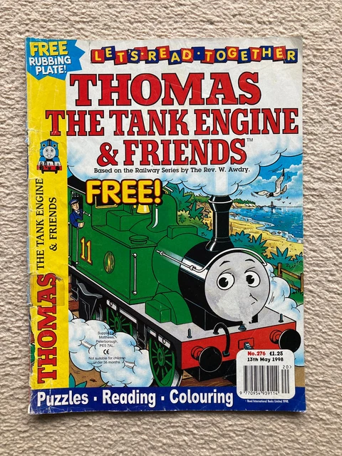 THOMAS THE TANK Engine and Friends Magazine Issue 276 from 1998 without ...