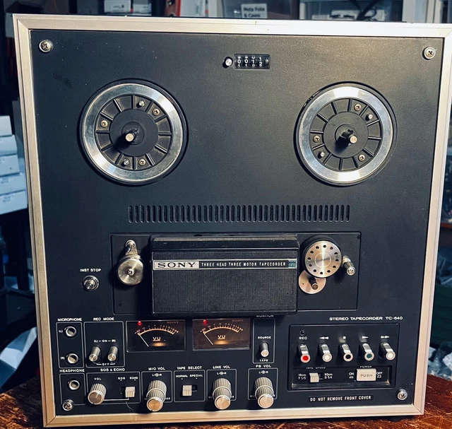 SONY TC-640 (TC640) Stereo REEL to REEL TAPE RECORDER £350.00 - PicClick UK