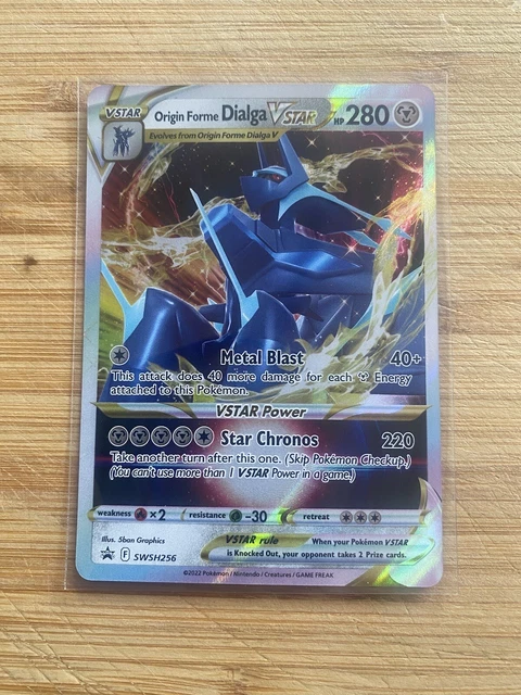 POKEMON TCG - Origin Forme Dialga VStar JUMBO CARD - Black Star Promo SWSH256 EUR 7,30 - PicClick FR