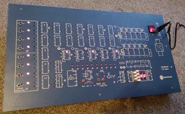 DIGITAL EXPERIMENTER DIGIBOARD 3600.1 von HPS Systemtechnik Schulung Elektronik EUR 118,00 ...