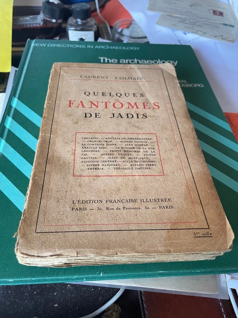 QUELQUES FANTÔMES DE JADIS - Laurent TAILHADE - 1920 EUR 5,00 - PicClick FR