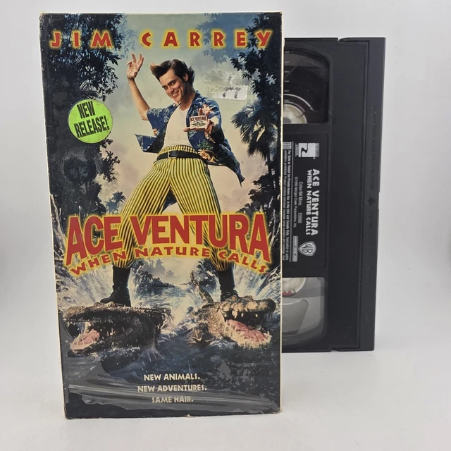 ACE VENTURE - When Nature Calls - VHS - Jim Carrey - Shrink **Buy 2 Get ...