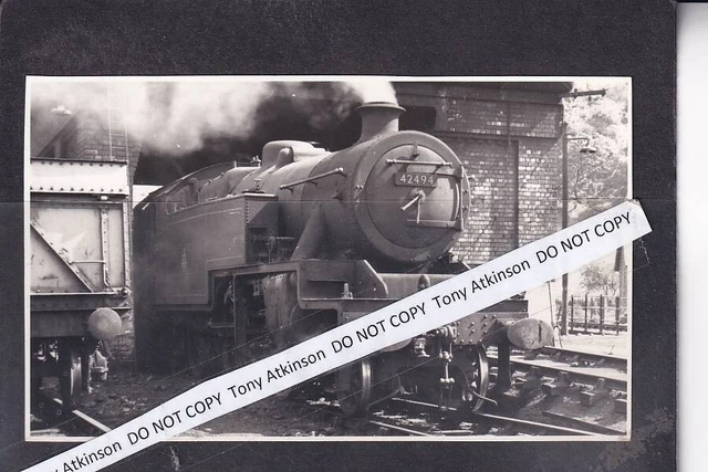 British Railways Ex Lms Stanier 2 6 4t No 42494 Photo 14491 £1