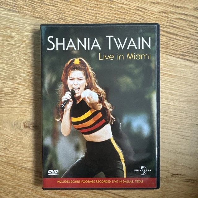 SHANIA TWAIN: LIVE In Miami [DVD] £4.77 - PicClick UK