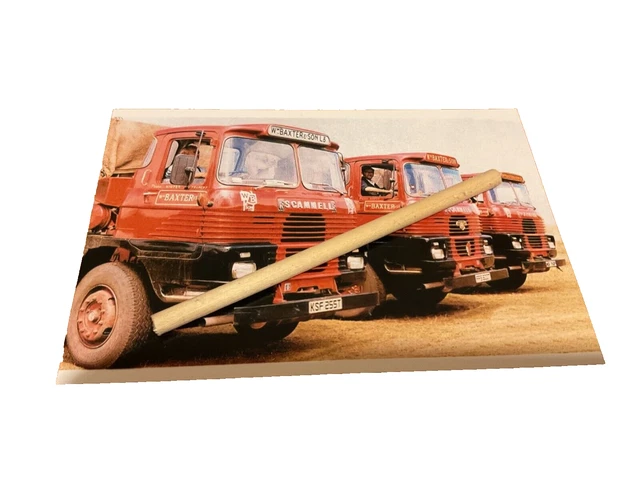 SCAMMELL TRUCK PHOTOS Scammell Routeman Wm Baxter £0.50 - PicClick UK