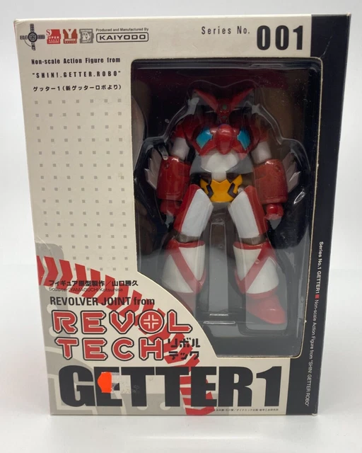 KAIYODO REVOLTECH YAMAGUCHI GETTER1 #001 Figure - OPENED Box - SHIN ...
