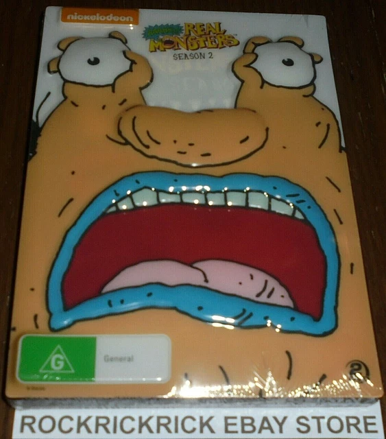 NICKELODEON AAAHH!!! REAL Monsters Season 2 (2 Dvd Set) 13 Episodes ...