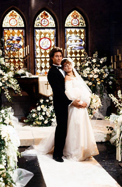 DAYS OF OUR Lives with Drake Hogestyn as John Black, Staci Gre - 1992 ...