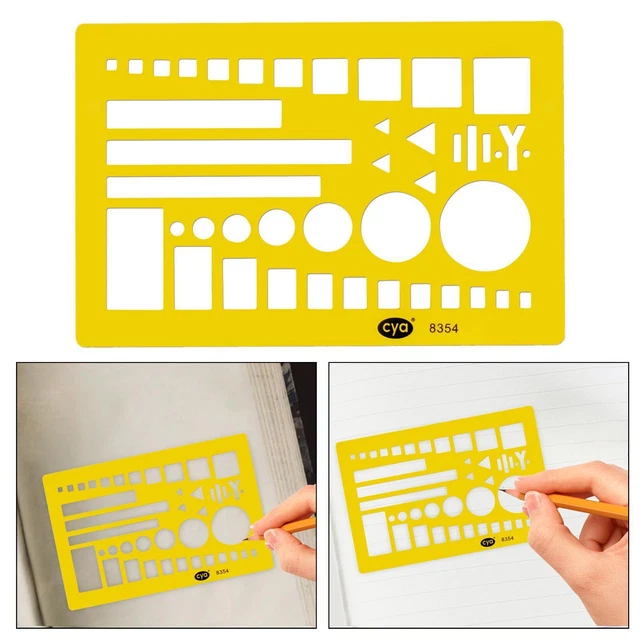 DRAWING TEMPLATE SCALE Measuring Template for Architectural Designing ...