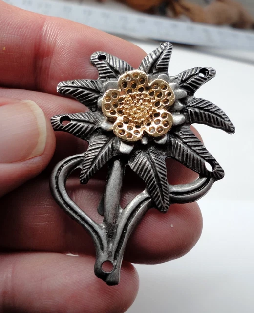 GERMAN ARMY ALPINE Division badge Wehrmacht ELITE Edelweiss Troops Unit ...