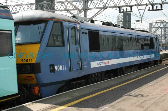 UK RAILWAY PHOTOGRAPH Of Class 90 90011. Rm90-65 £1.70 - PicClick UK