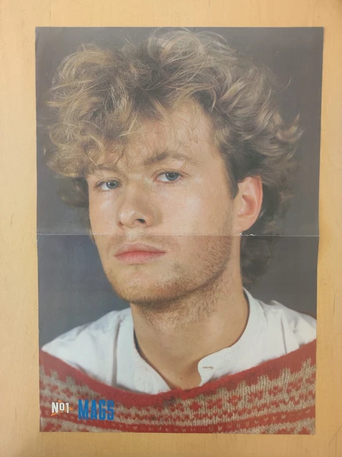 A-HA MAGNE FURUHOLMEN Mags Great POSTER Jon Bon Jovi Y446 EUR 7,03 ...