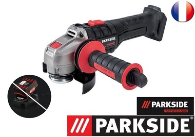 PARKSIDE PERFORMANCE ANGLE grinder cordless pwsap 20v 4ah sold single £ ...