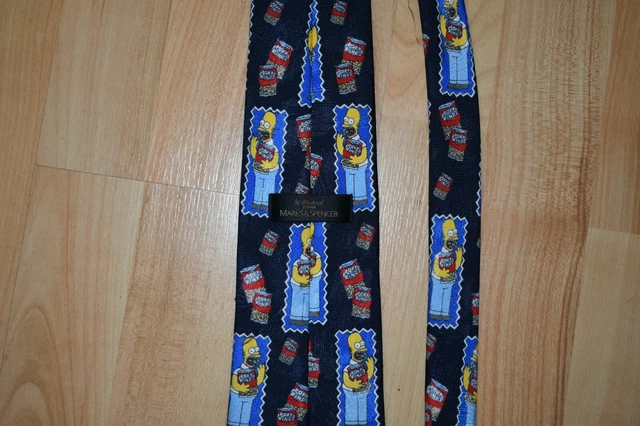 VINTAGE HOMER SIMPSON Pork Rinds tie by Marks and Spencer £5.95 ...
