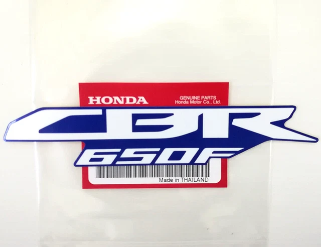 ORIGINAL HONDA CBR650F Sticker-lettering-BLACK/WHITE-Sticker-covering £ ...