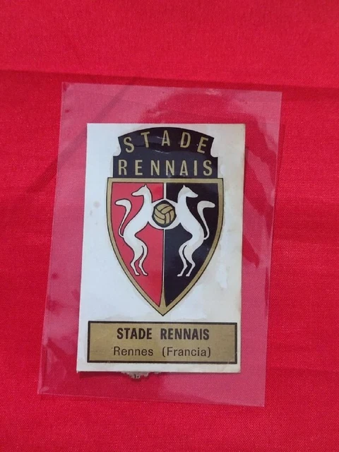 SCUDETTO/BADGE ALBUM CALCIATORI PANINI 1971-72 RECUPERO/REC RENNES ...