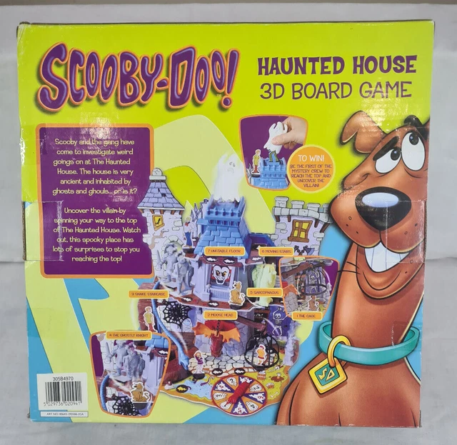 RARE RETRO SCOOBY Doo Haunted House 3D Board Game New Opened Box EUR 80 ... RARE RETRO SCOOBY Doo Haunted House 3D Board Game New Opened Box EUR 80 ...