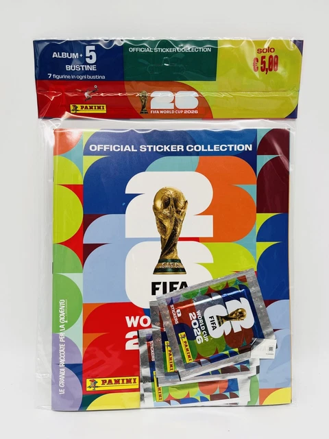 FIFA WORLD CUP 2026 Official Sticker Collection Starterpack Figurine ...