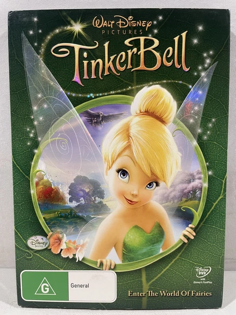 DISNEY - TINKERBELL DVD PAL Region 4 - With Slipcase $10.99 - PicClick AU